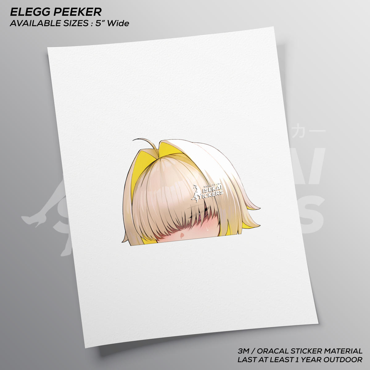 Elegg Nikke Peeker - Isekai Stickers