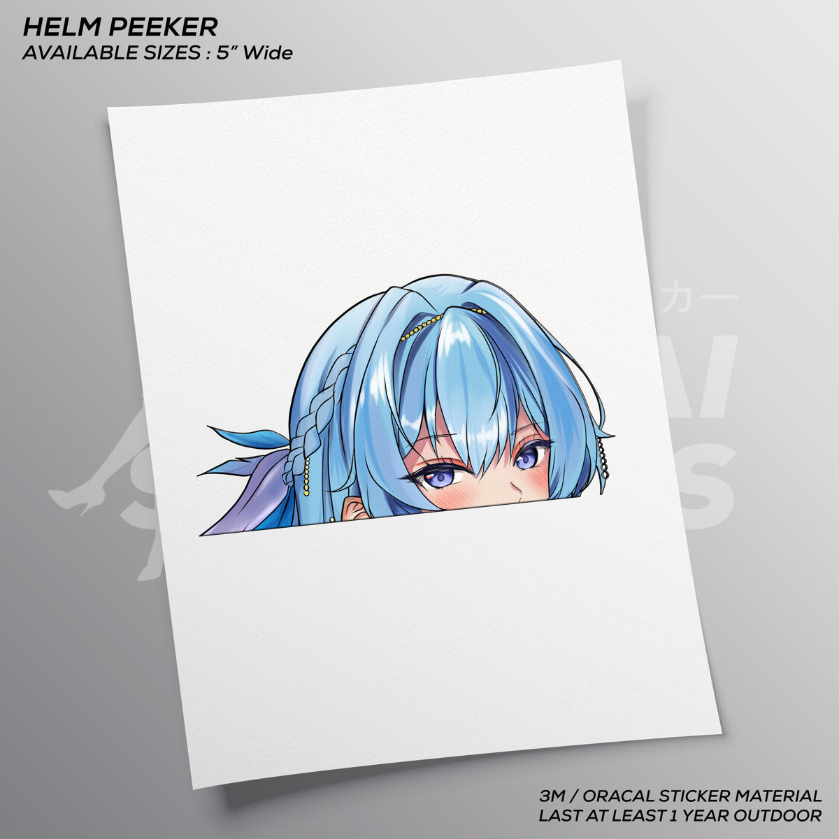 Helm Chandelier Nikke Peeker - Isekai Stickers