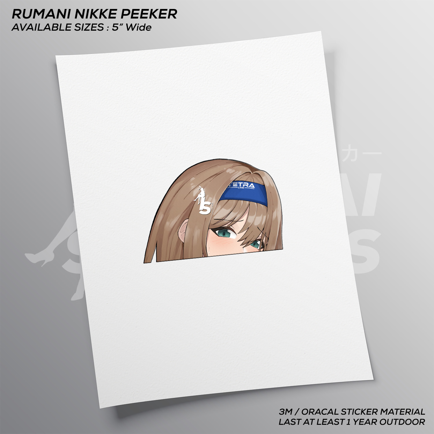 Rumani Nikke Peeker - Isekai Stickers